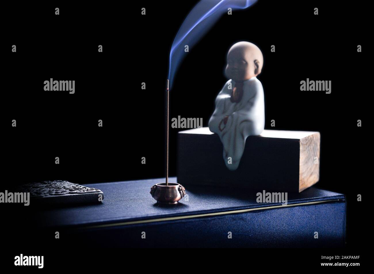 Monk religious equipment hi-res stock photography and images - Alamy