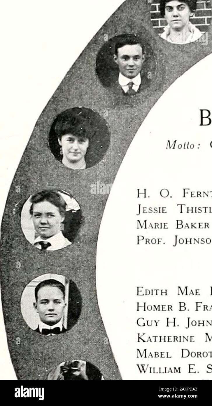 Chilhowean 1916 . Muriel Mitchell President Maude Pardue Vice-President ...