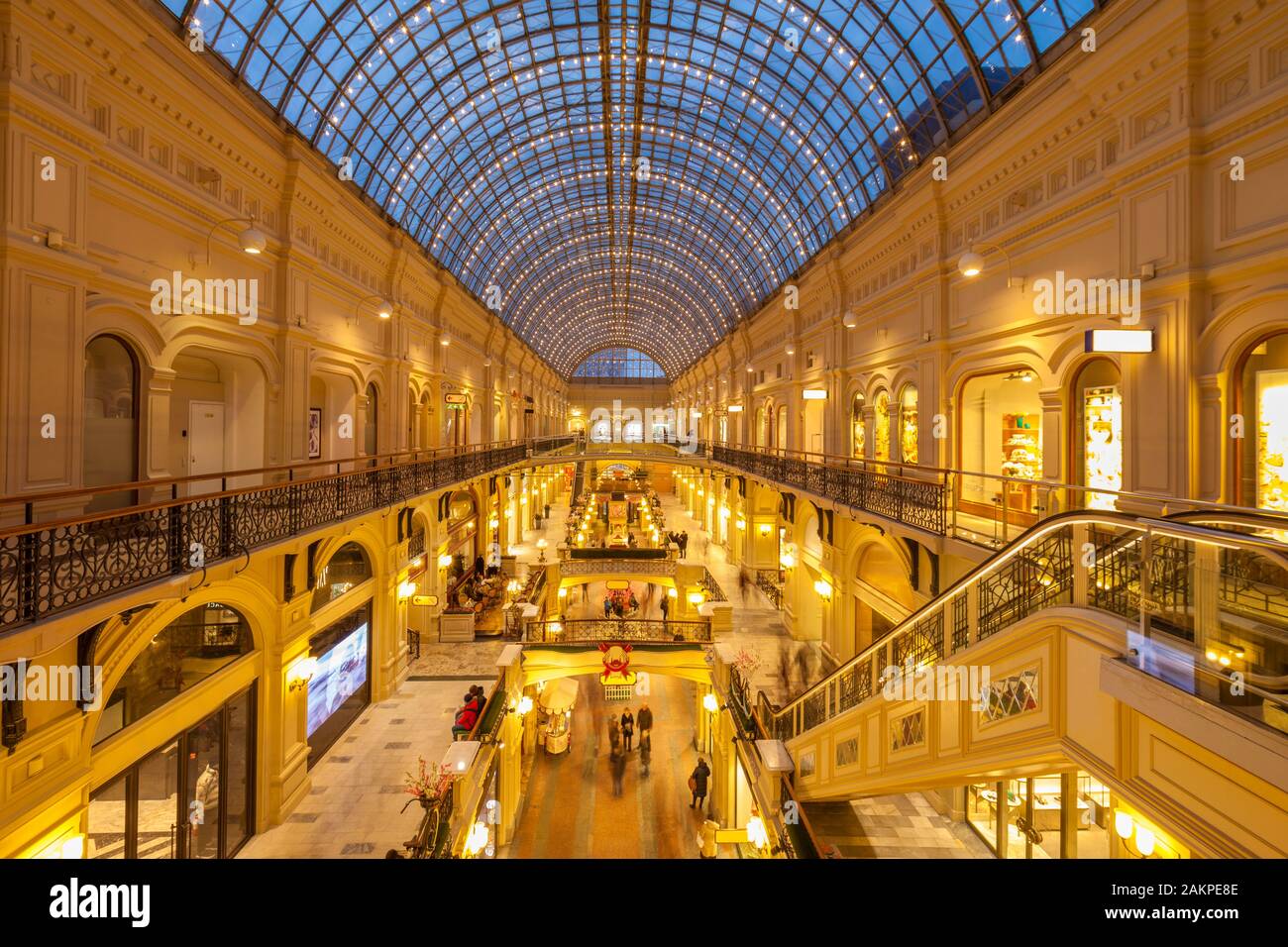 Red square in Moscow, Russia stores to interior Stock Photo - Alamy