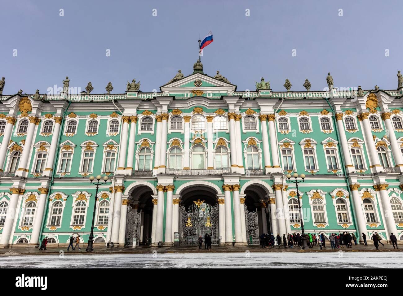 Russia's st. Petersburg winter palace Stock Photo - Alamy