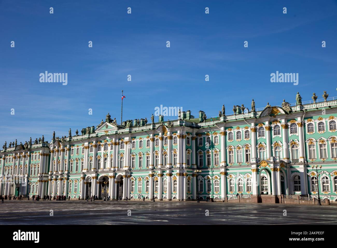 Russia's st. Petersburg winter palace Stock Photo - Alamy