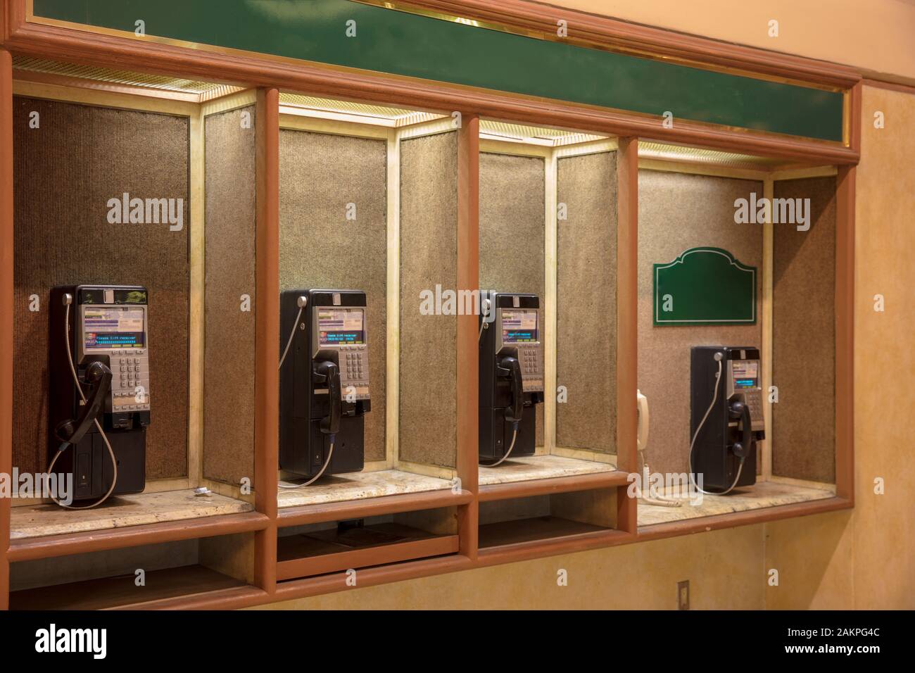 Las Vegas public phone Stock Photo - Alamy