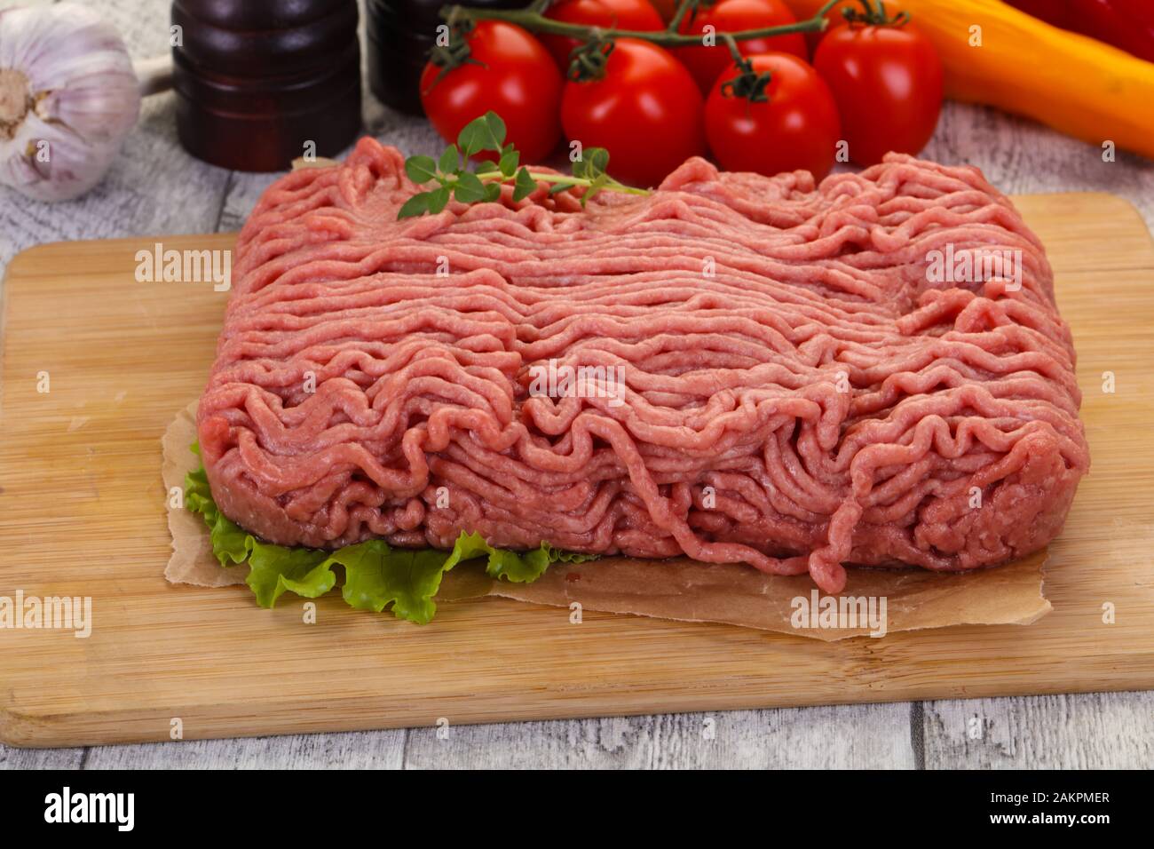 Raw turkey minced meat for cooking Stock Photo - Alamy