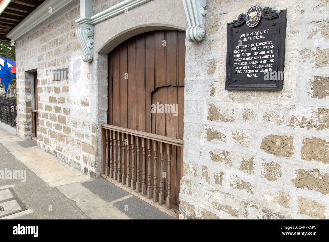 Jan 5, 2020 Museo ni Jose Rizal Scene, Calamba, Philippines Stock Photo ...