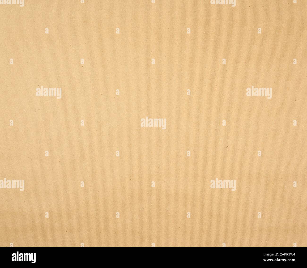 texture of smooth brown kraft wrapping paper, full frame. Clean sheet ...