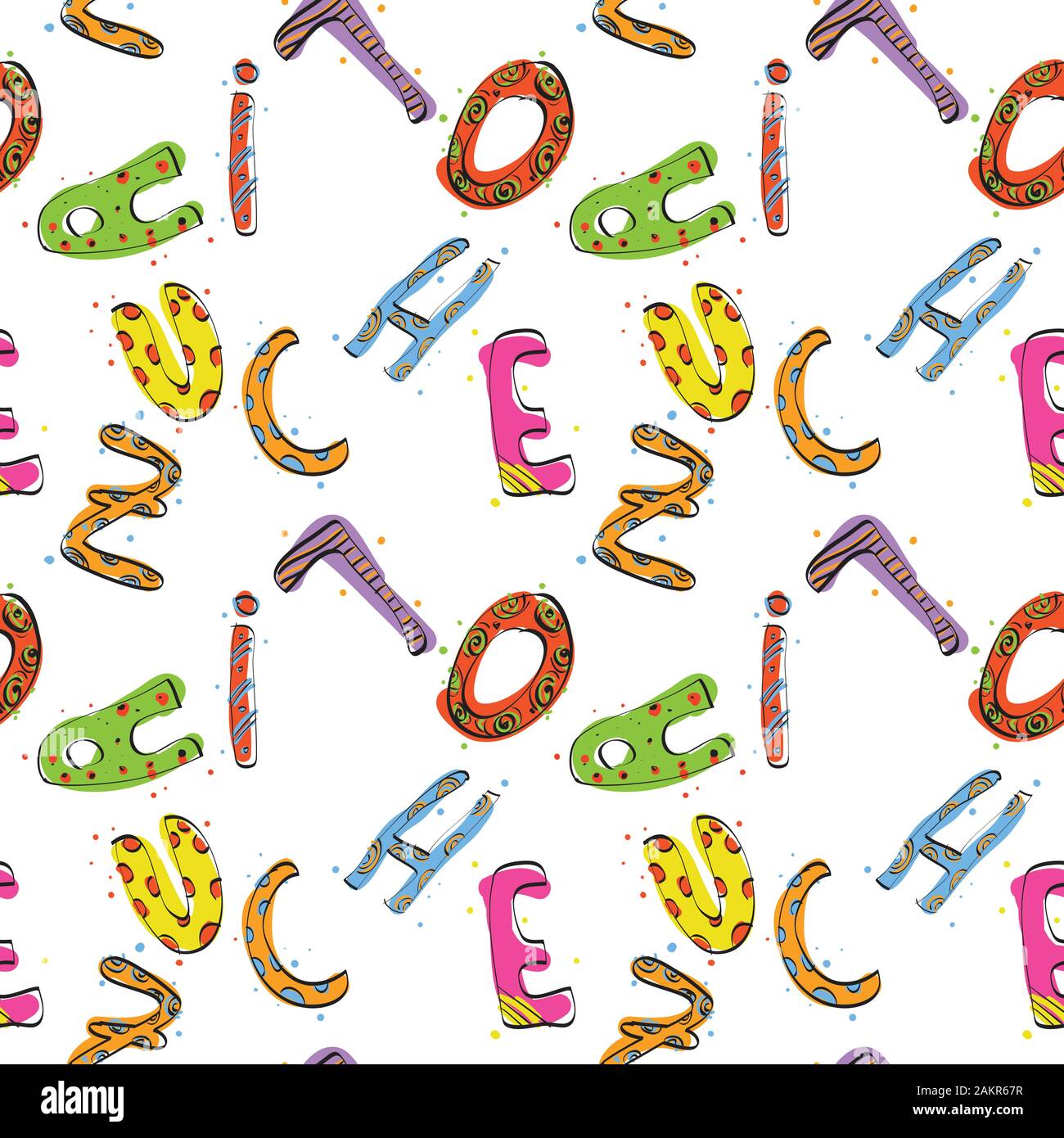 English alphabets vector hi-res stock photography and images - Alamy