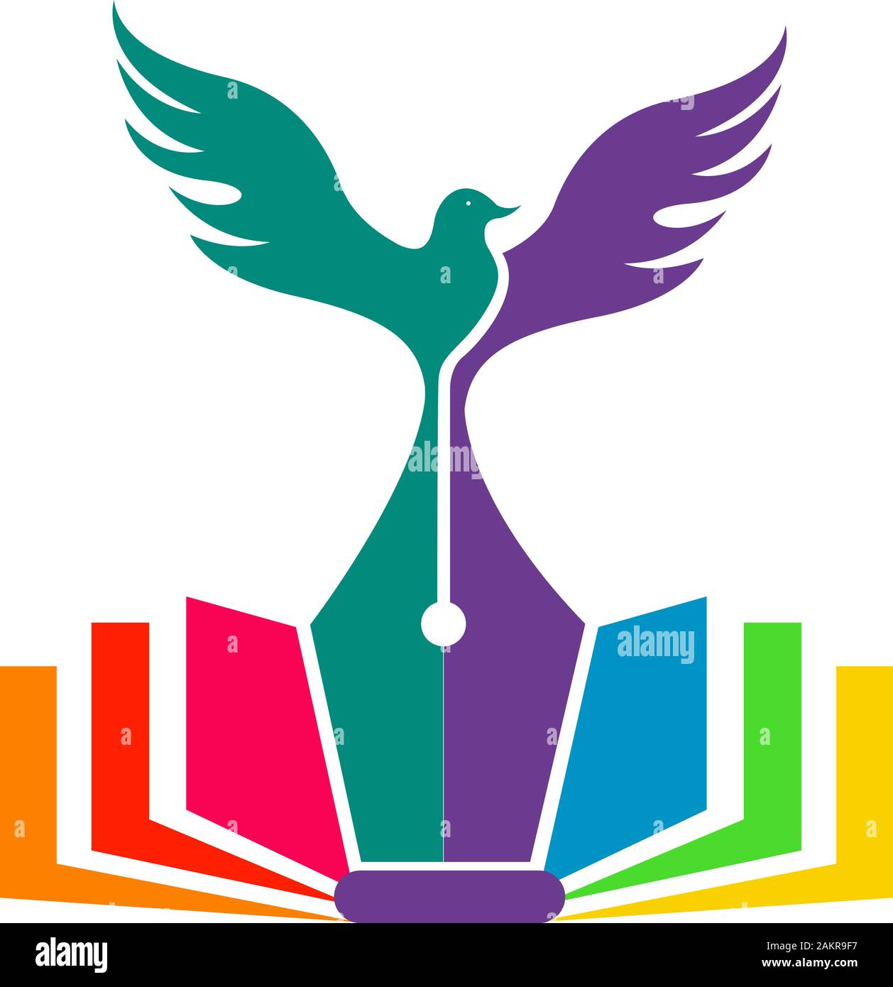 freedom education logo Stock Photo - Alamy