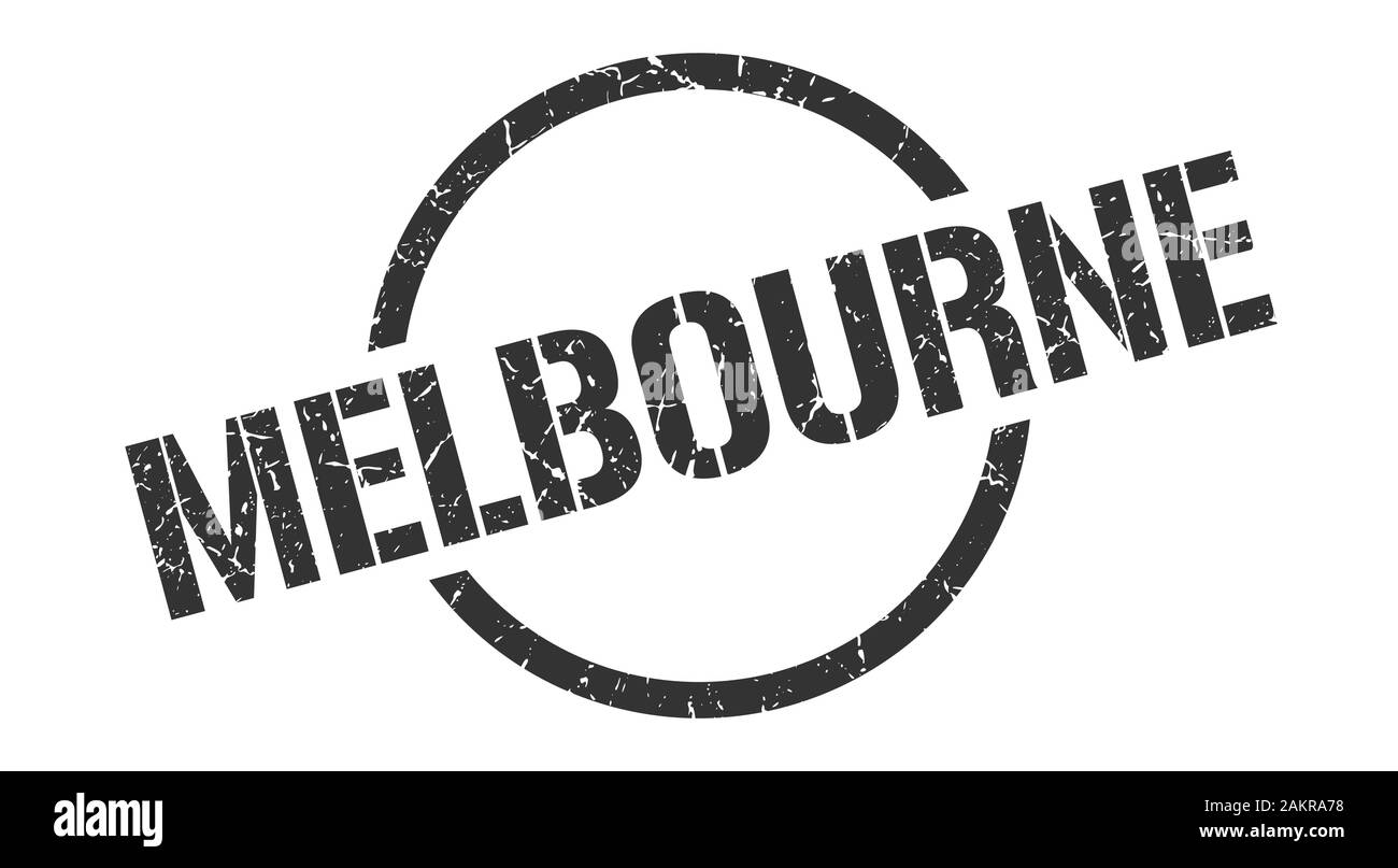 Melbourne sign Black and White Stock Photos & Images - Alamy
