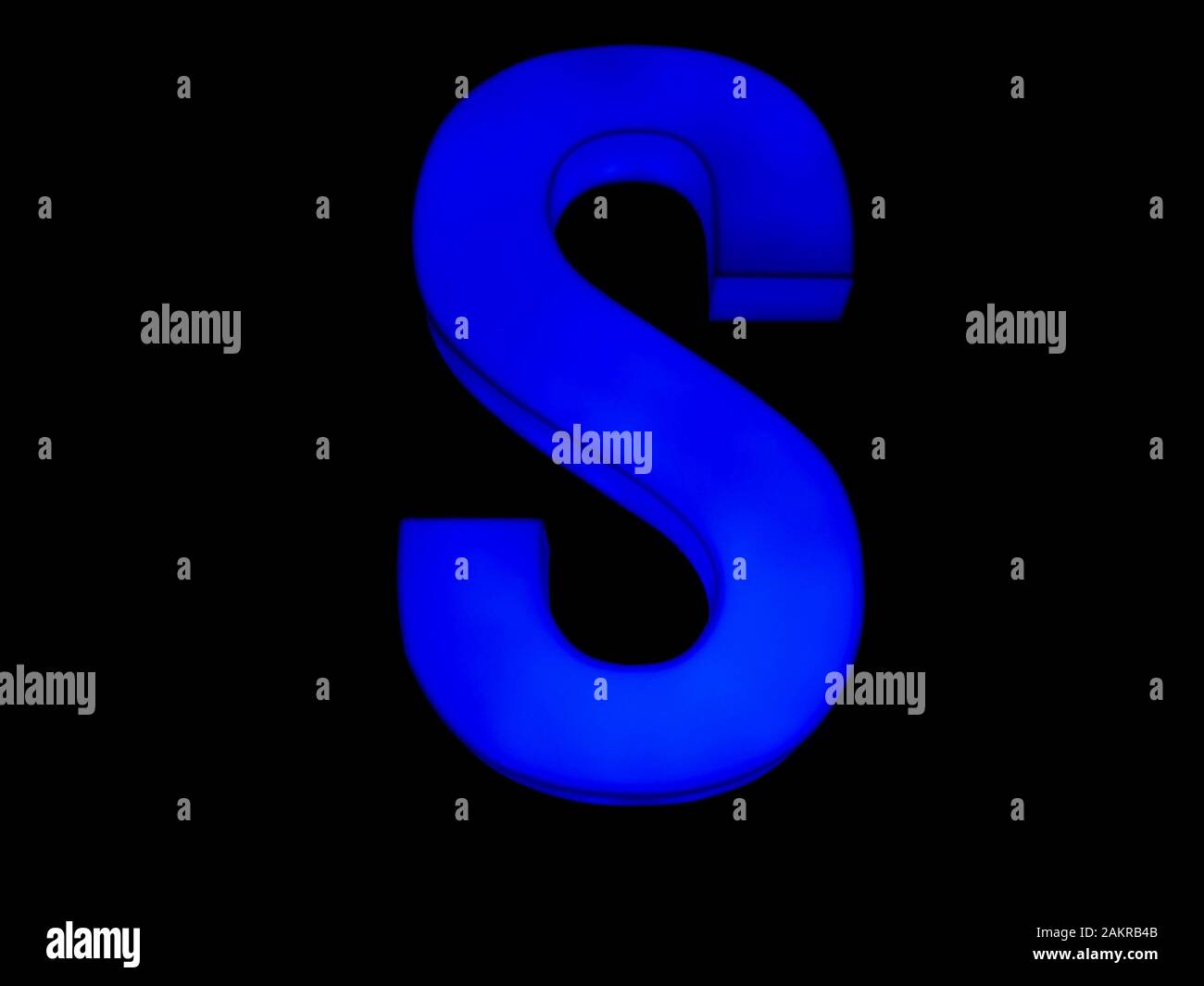Neon letter s hi-res stock photography and images - Alamy