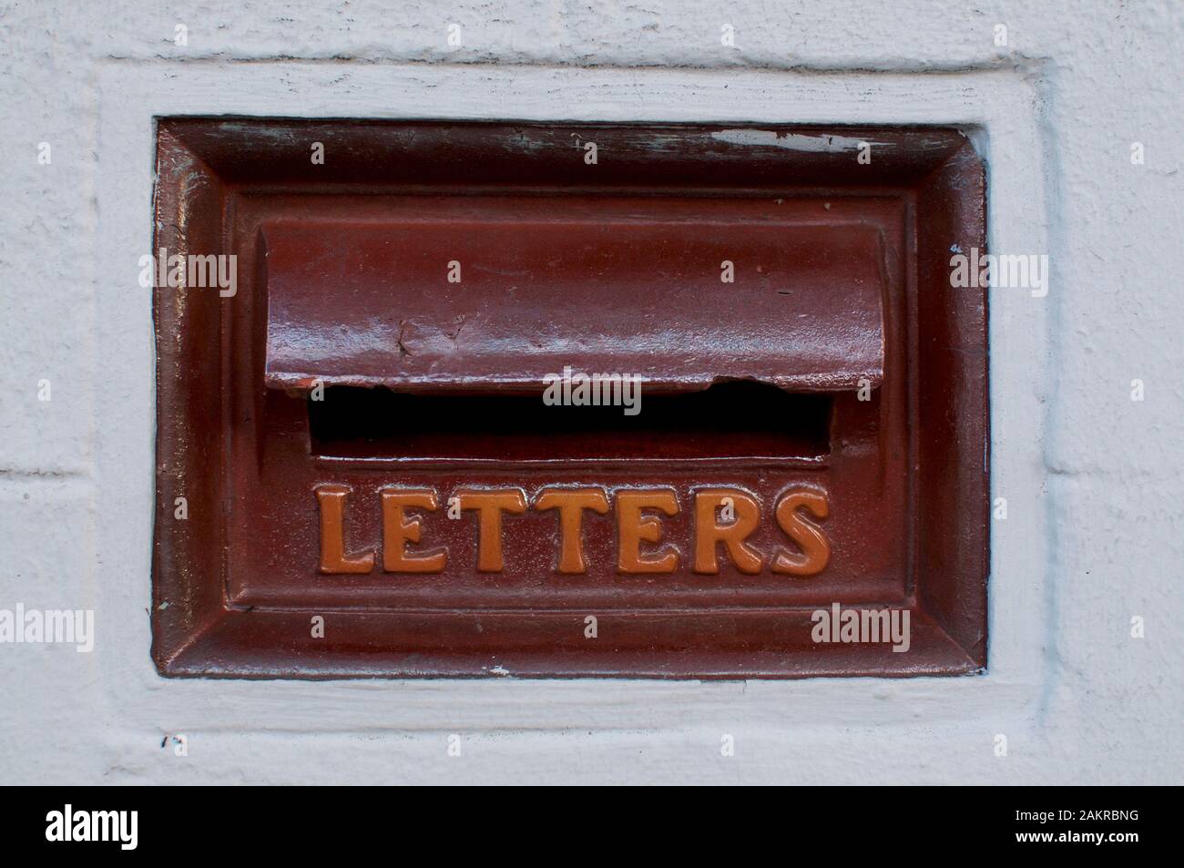 Old mailboxes hi-res stock photography and images - Alamy