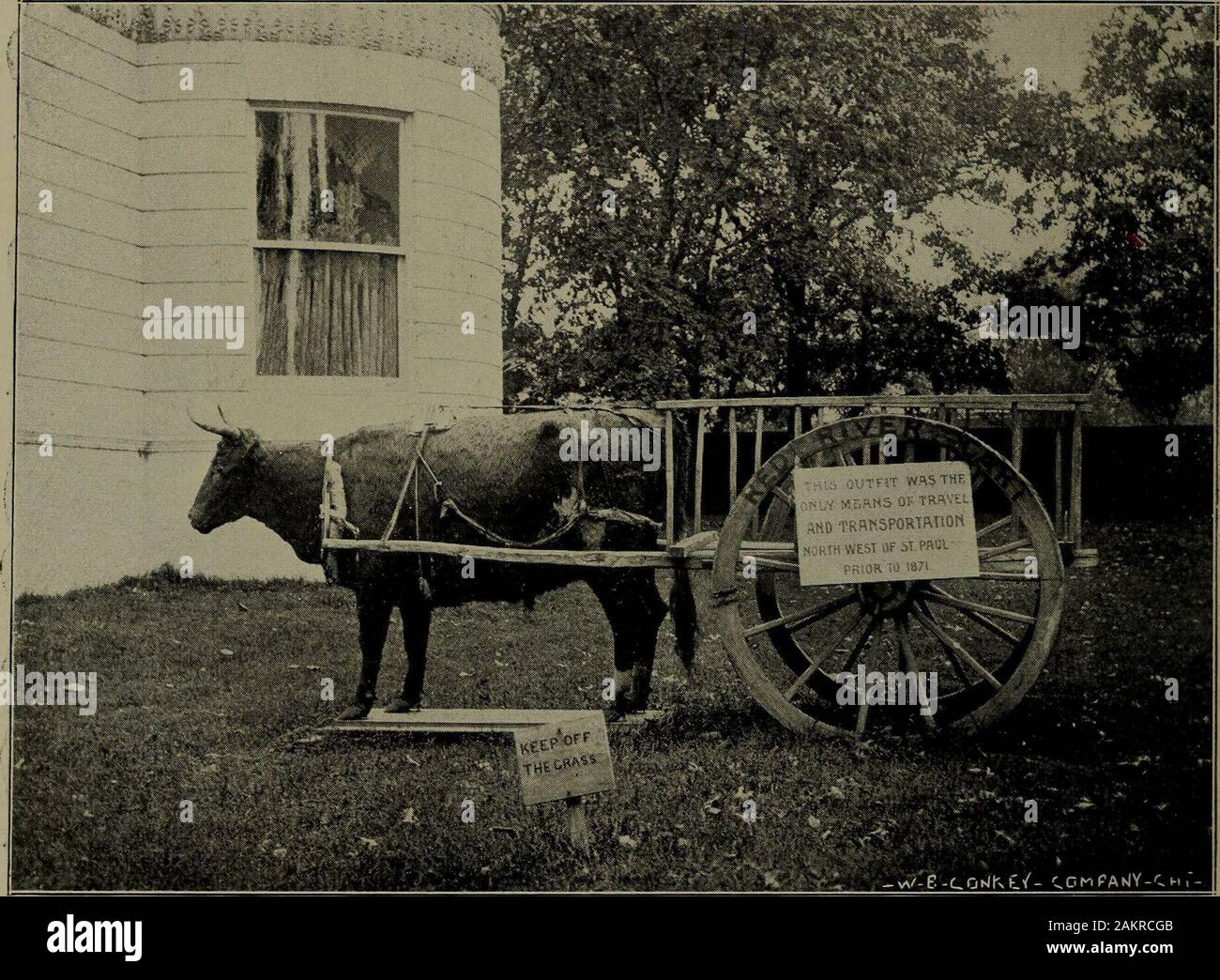 Red river cart hi-res stock photography and images - Alamy