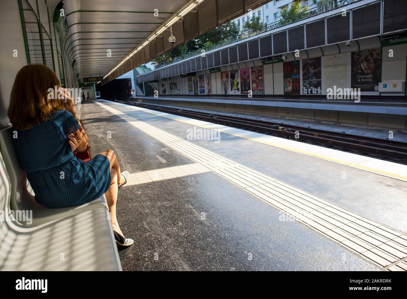 Vienna september metro station hi-res stock photography and images - Alamy