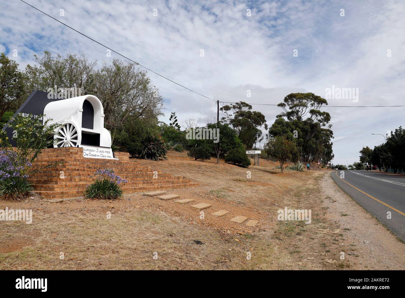 Ox wagon monument kakebeenwa hi-res stock photography and images - Alamy