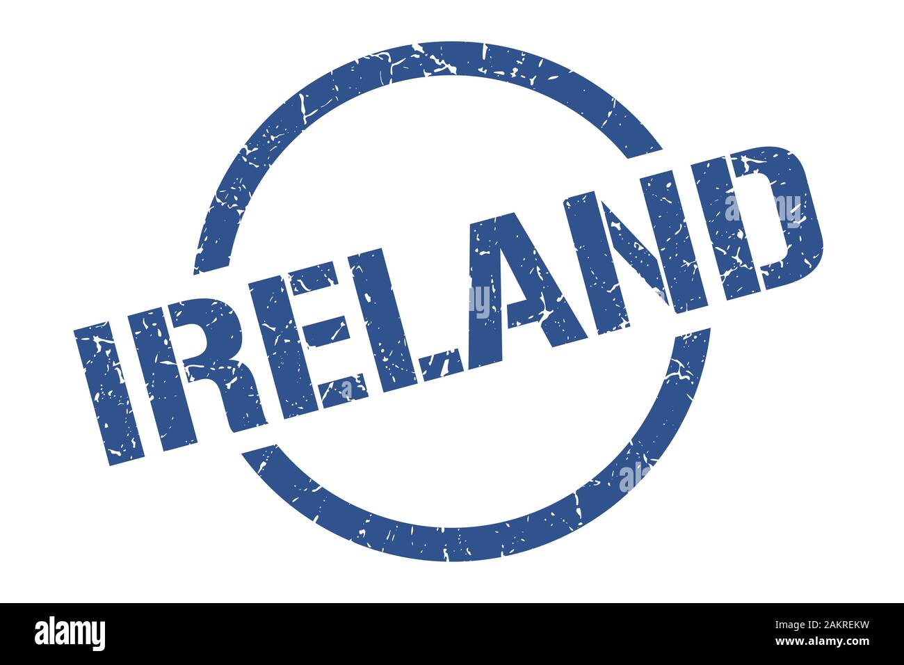 Retro travel stamp ireland Stock Vector Images - Alamy