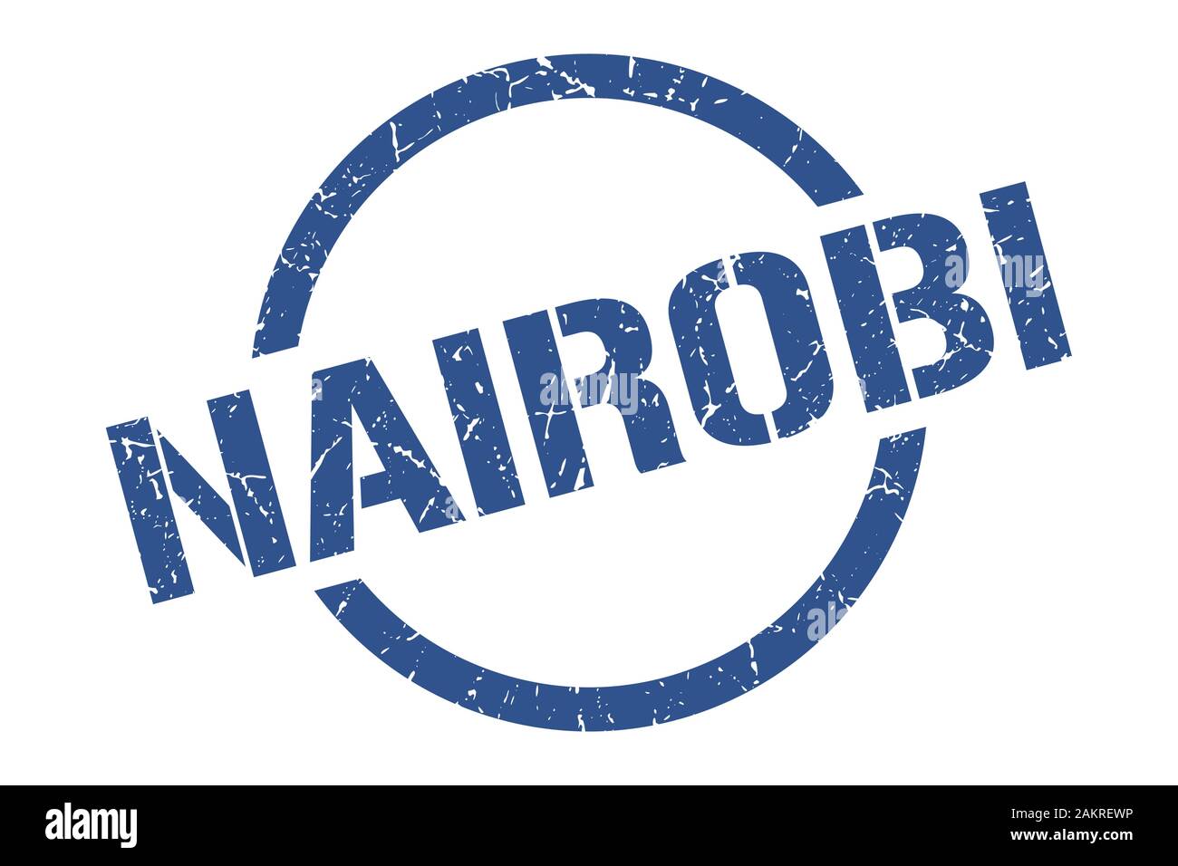 Nairobi blue isolated Stock Vector Images - Alamy