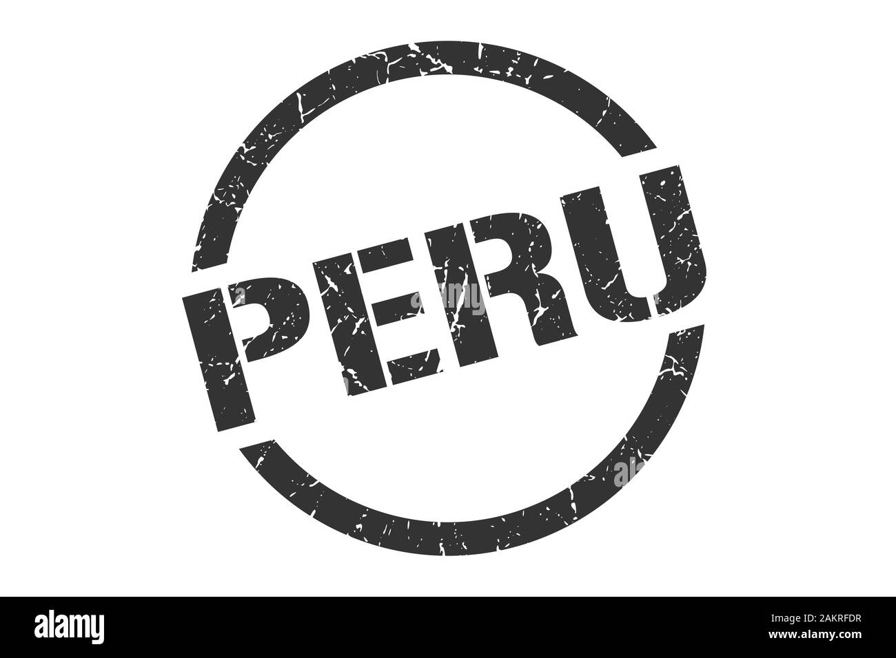 Peru stamp Black and White Stock Photos & Images - Alamy