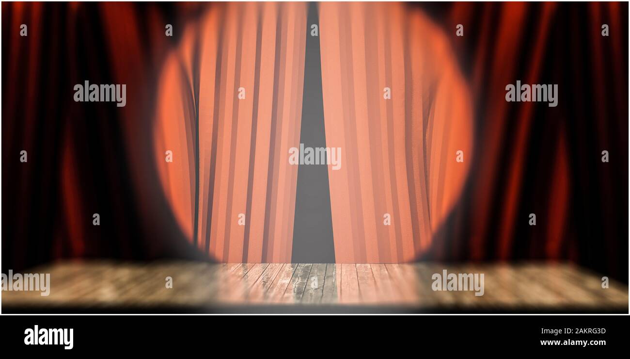 Spotlight theatre floor Cut Out Stock Images & Pictures - Alamy
