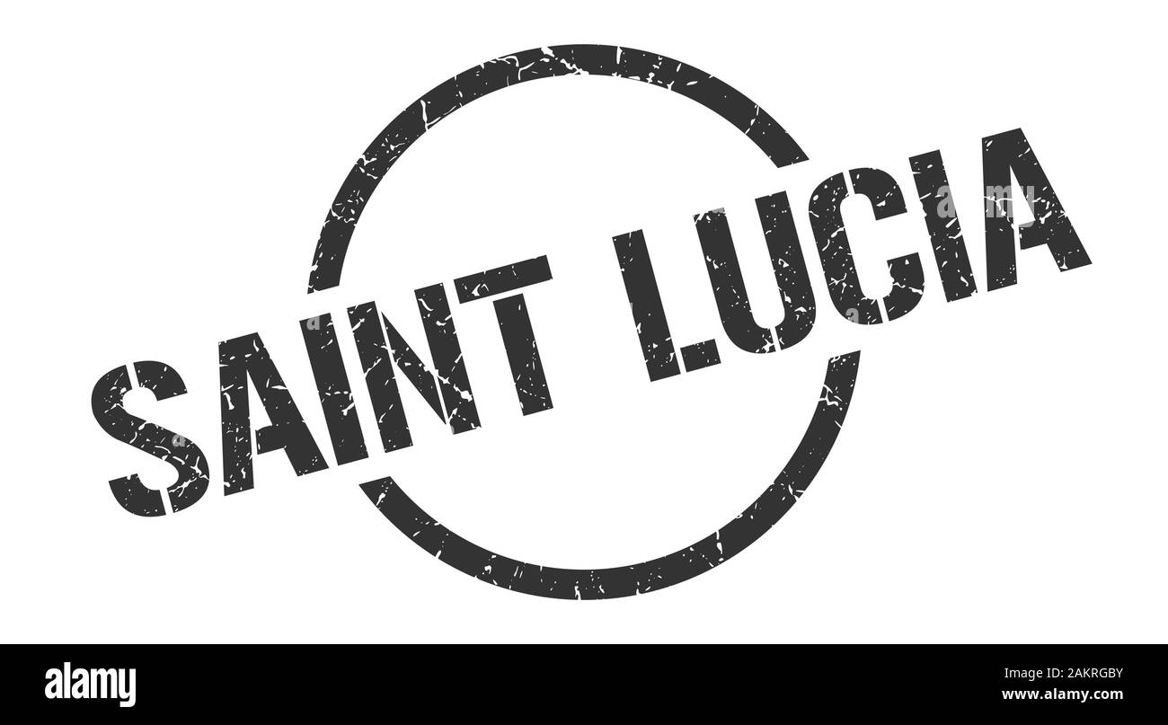 Saint lucia vector Black and White Stock Photos & Images - Alamy