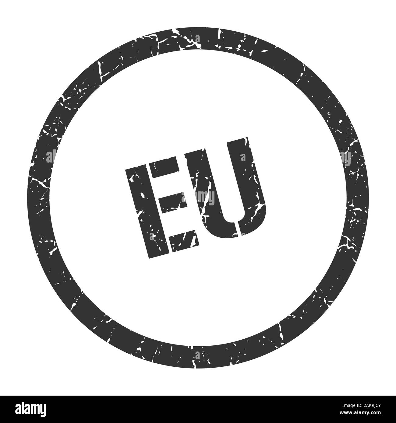 Eu isolated banner Black and White Stock Photos & Images - Alamy