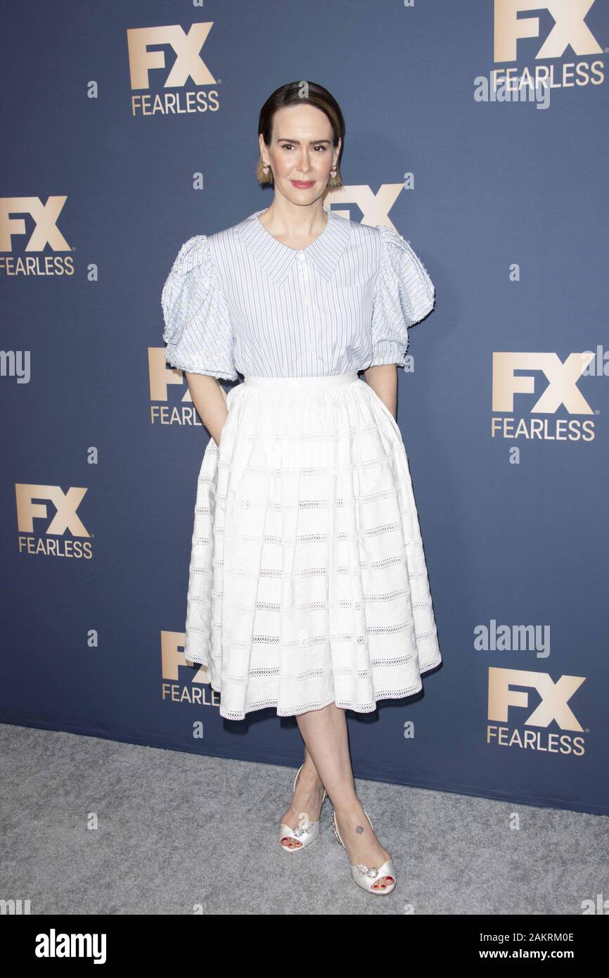 January 9, 2020, Pasadena, California, USA: SARAH PAULSON at the FX ...