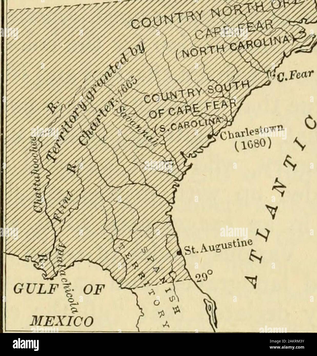 1663 american colonies hi-res stock photography and images - Alamy