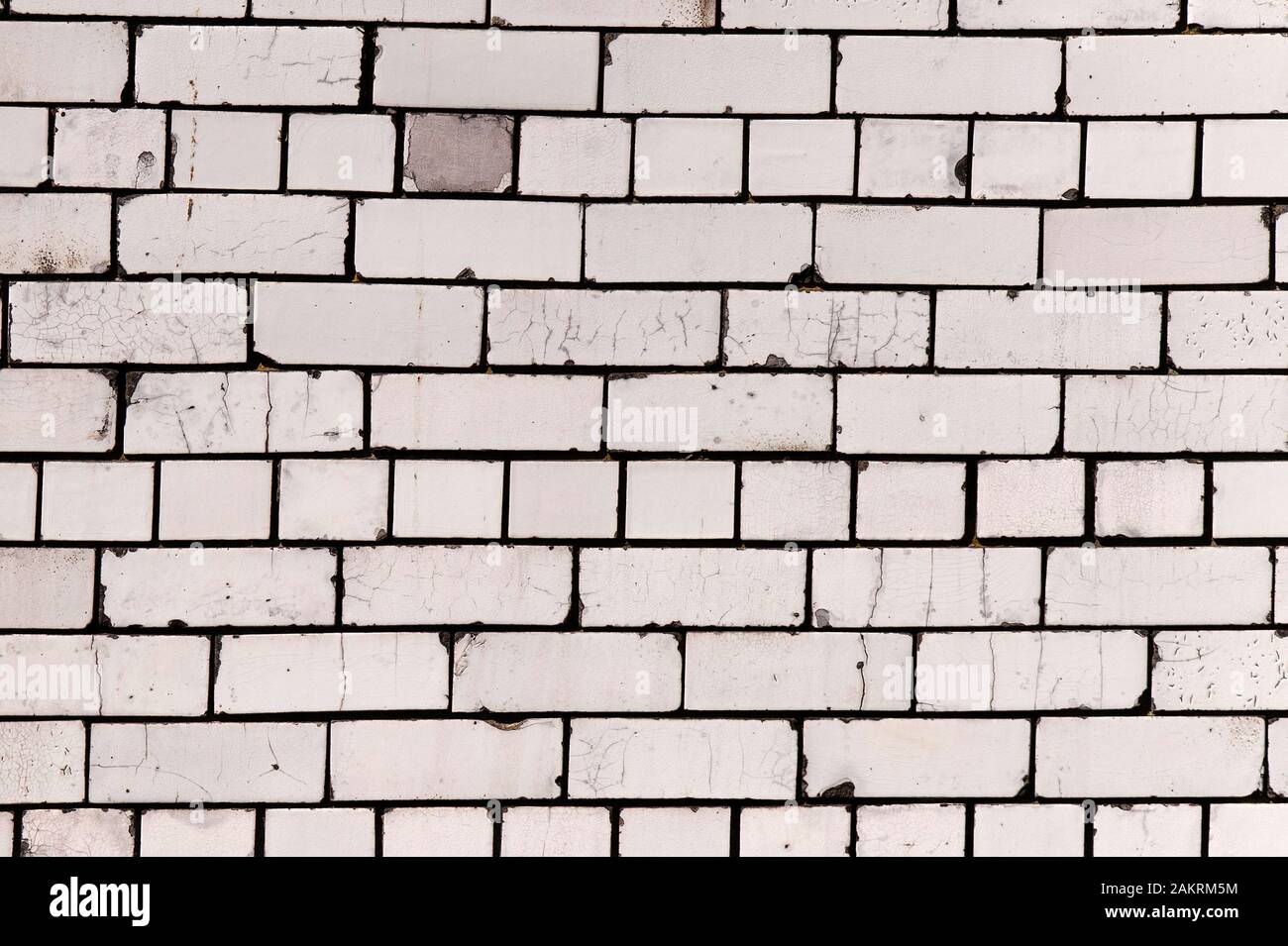 White ceramic brick wall Stock Photo - Alamy