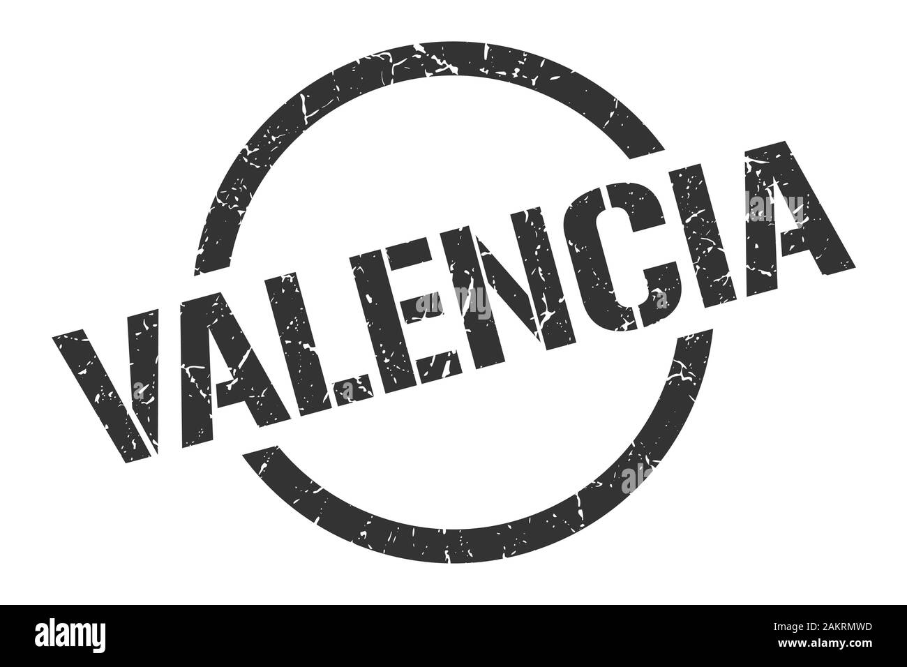 Valencia stamp Black and White Stock Photos & Images - Alamy