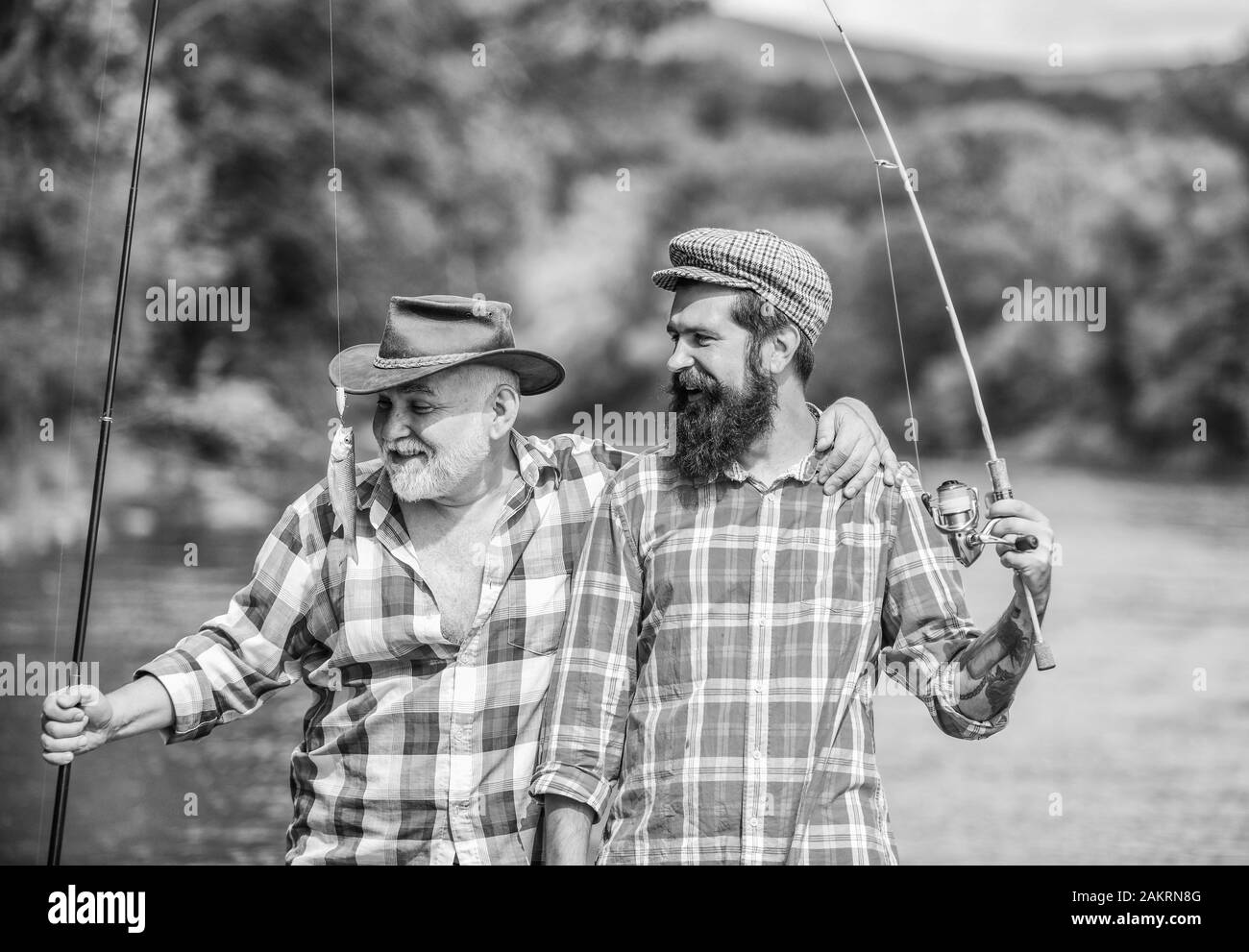 Commercial fishing trawler wildlife Black and White Stock Photos ...