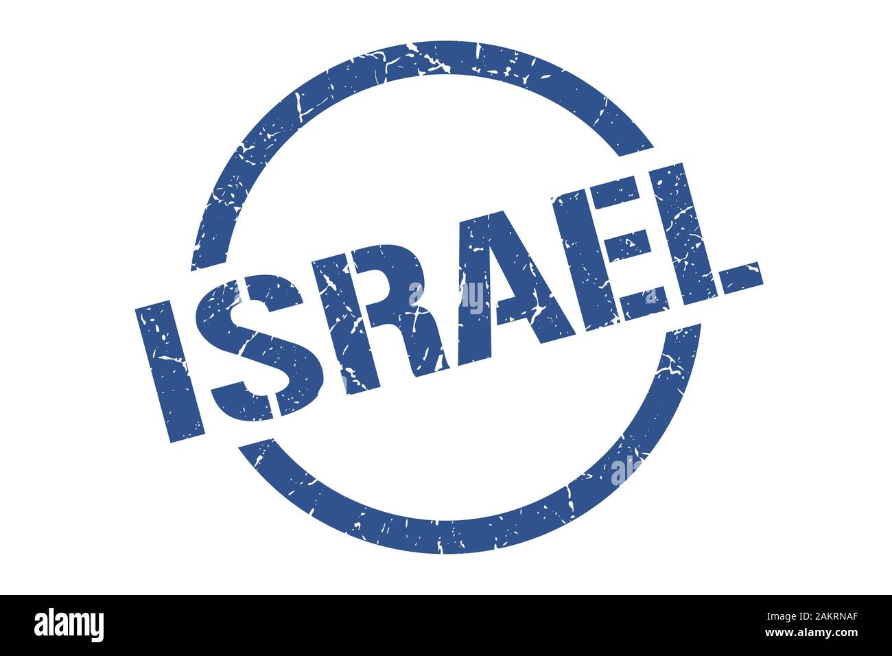 Welcome israel blue stamp hi-res stock photography and images - Alamy