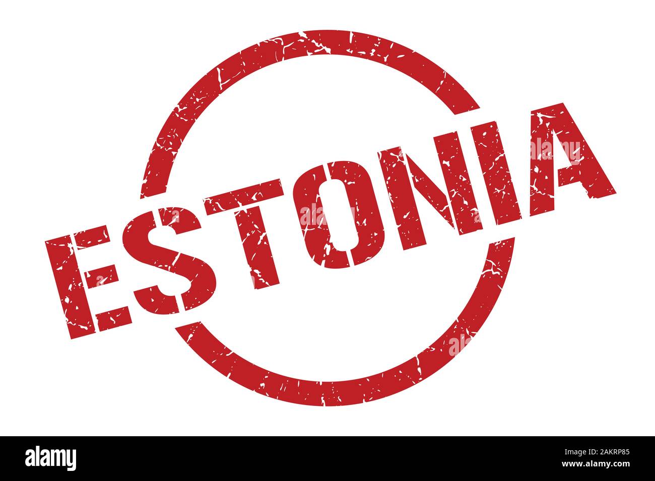 Estonia sign welcome red Stock Vector Images - Alamy