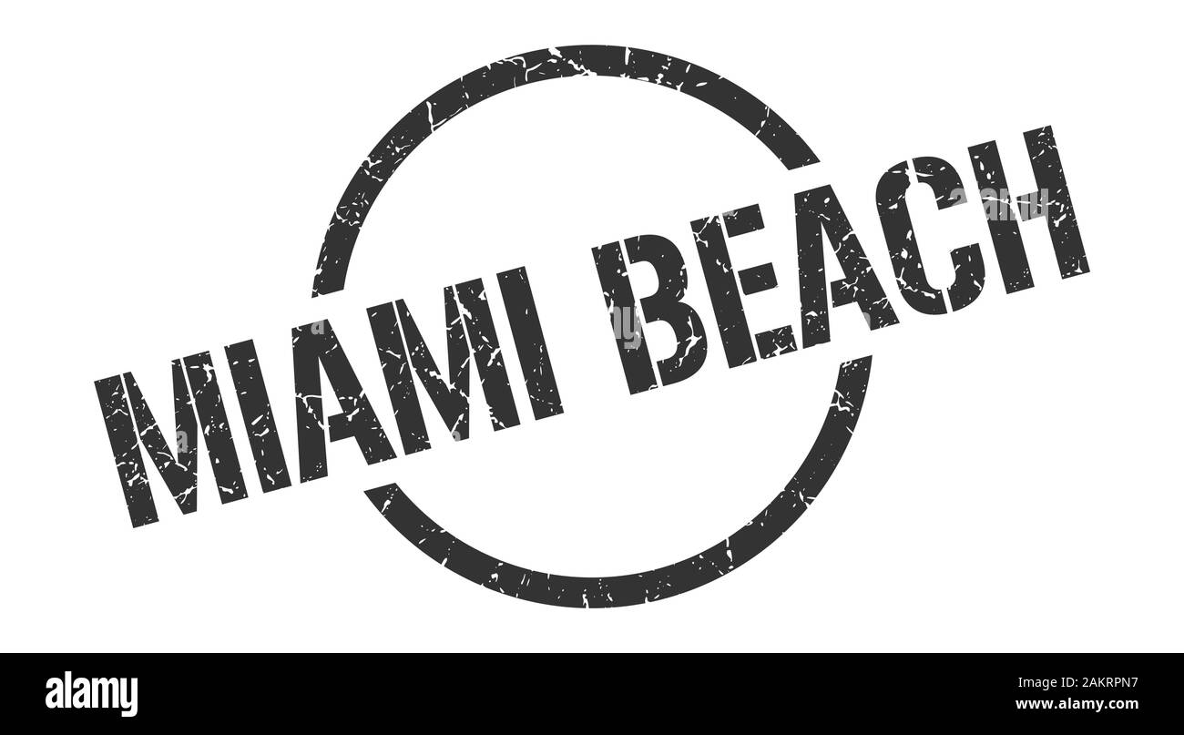 Welcome to miami sign Black and White Stock Photos & Images - Alamy
