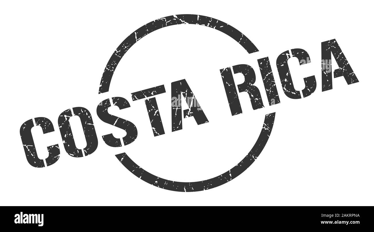 Costa rica sign Black and White Stock Photos & Images - Alamy