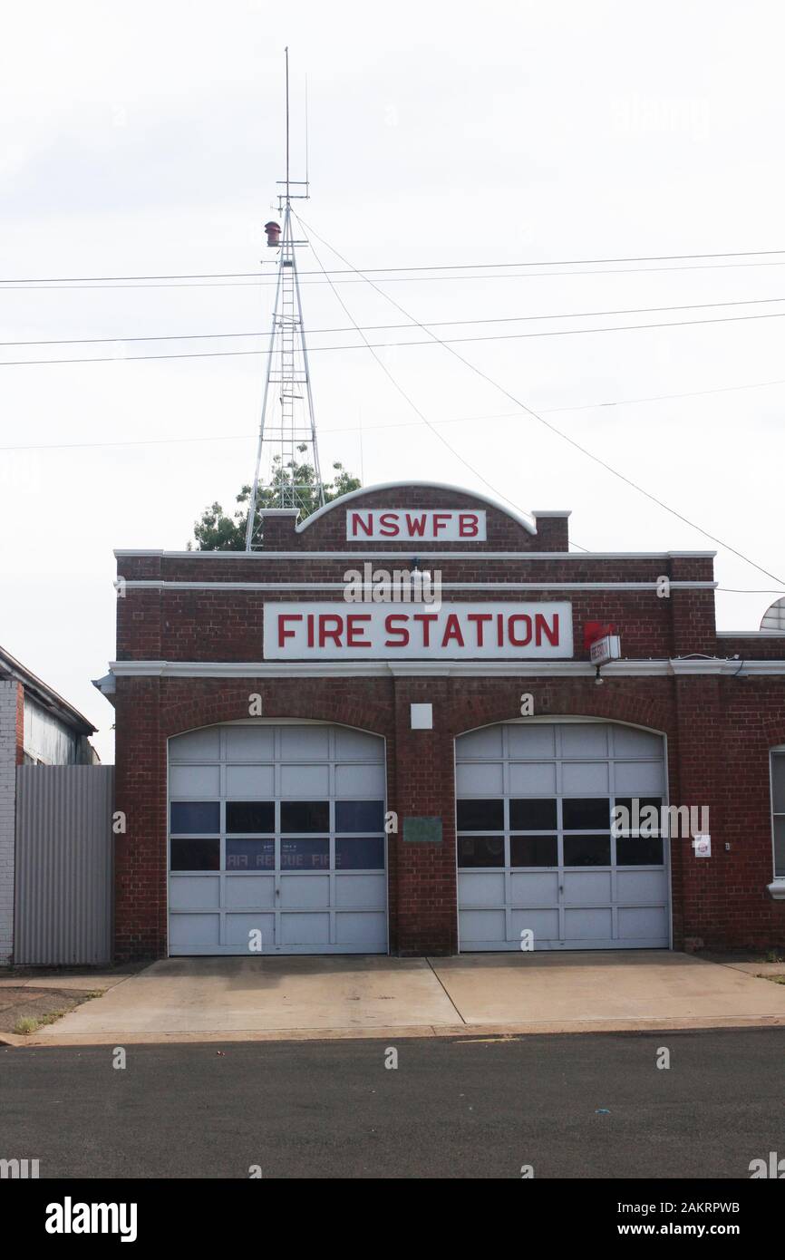 New South Wales fire station Stock Photo - Alamy