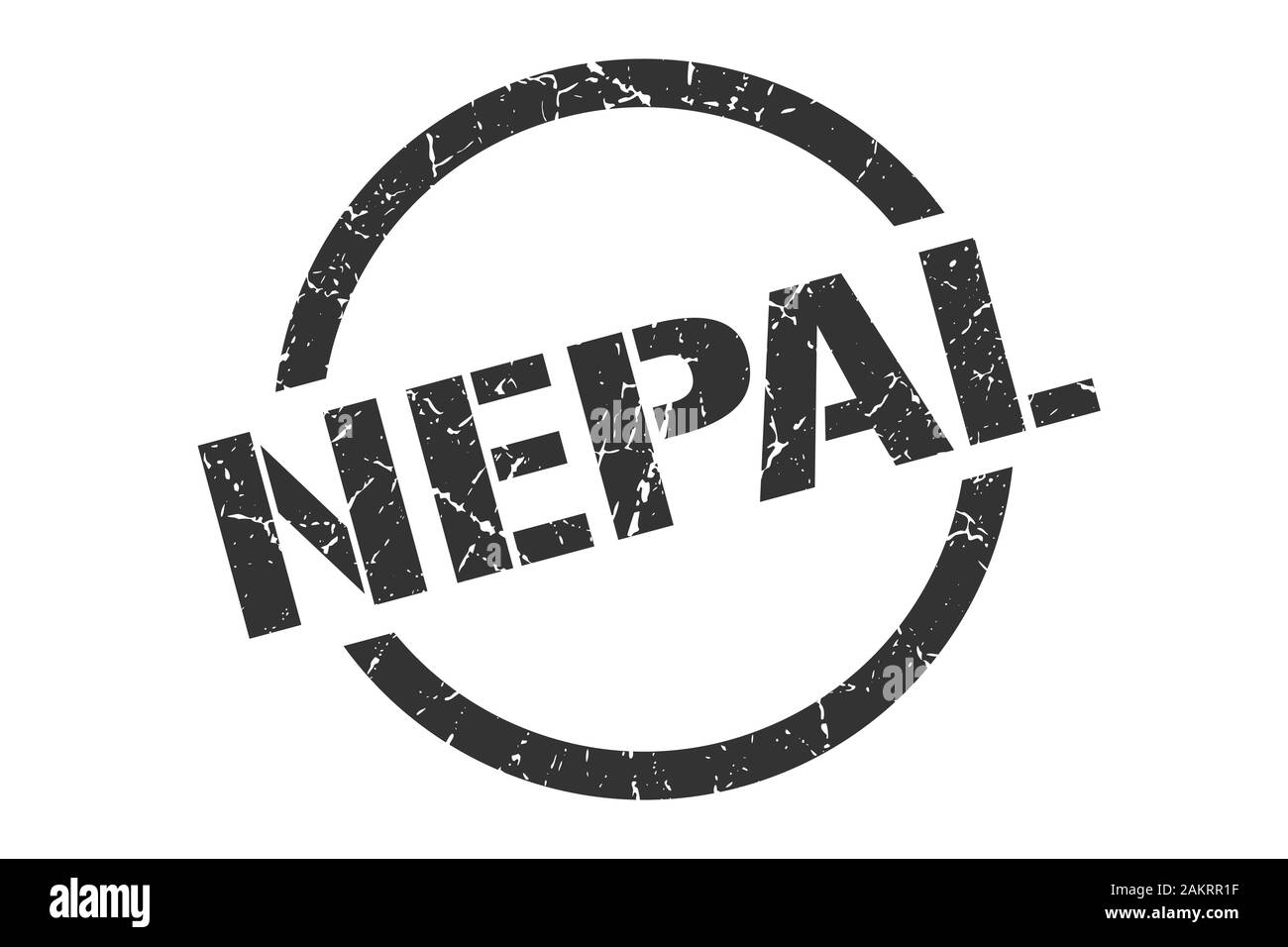 Nepal badge Black and White Stock Photos & Images - Alamy