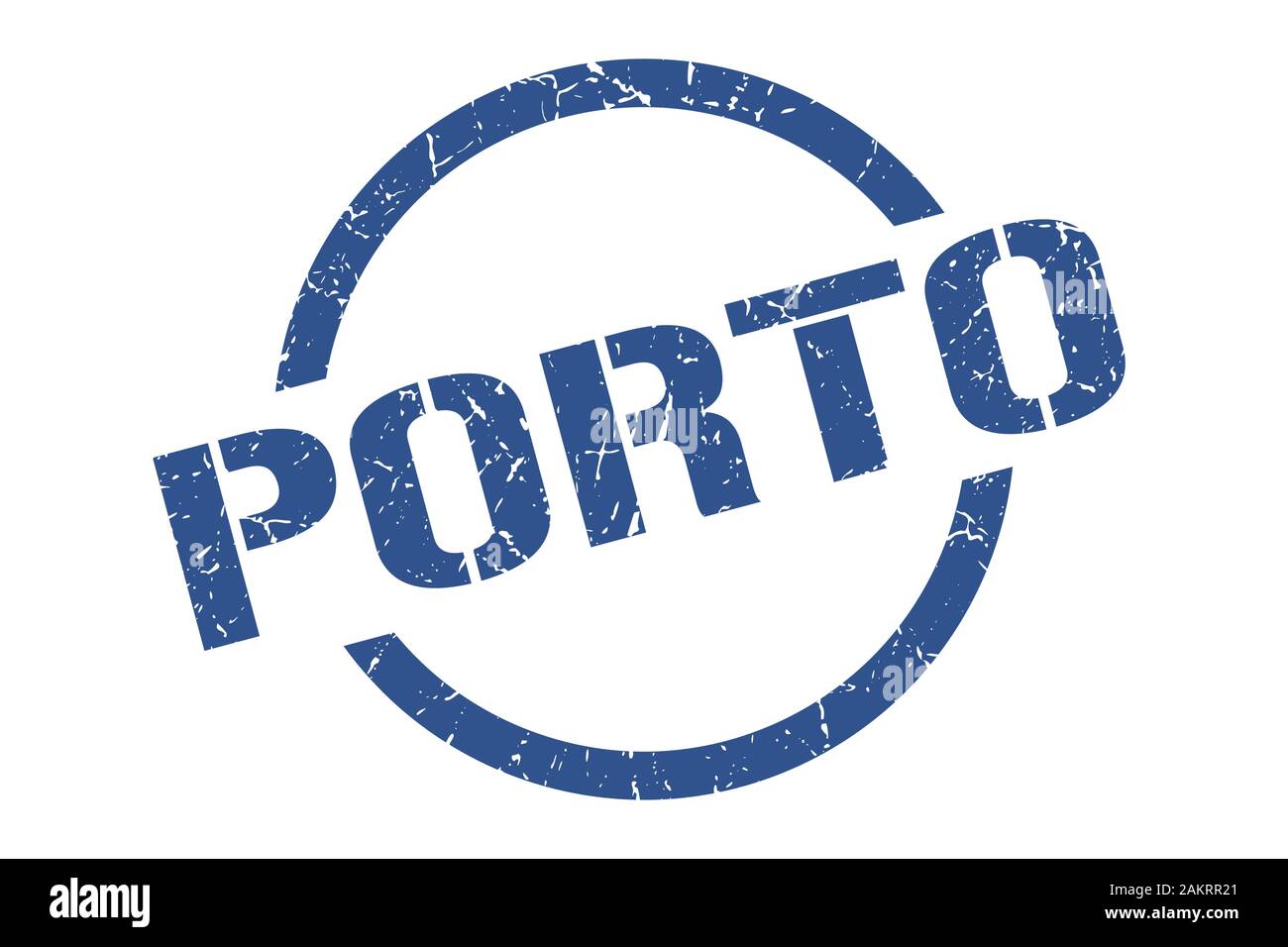 Blue porto sign Cut Out Stock Images & Pictures - Alamy