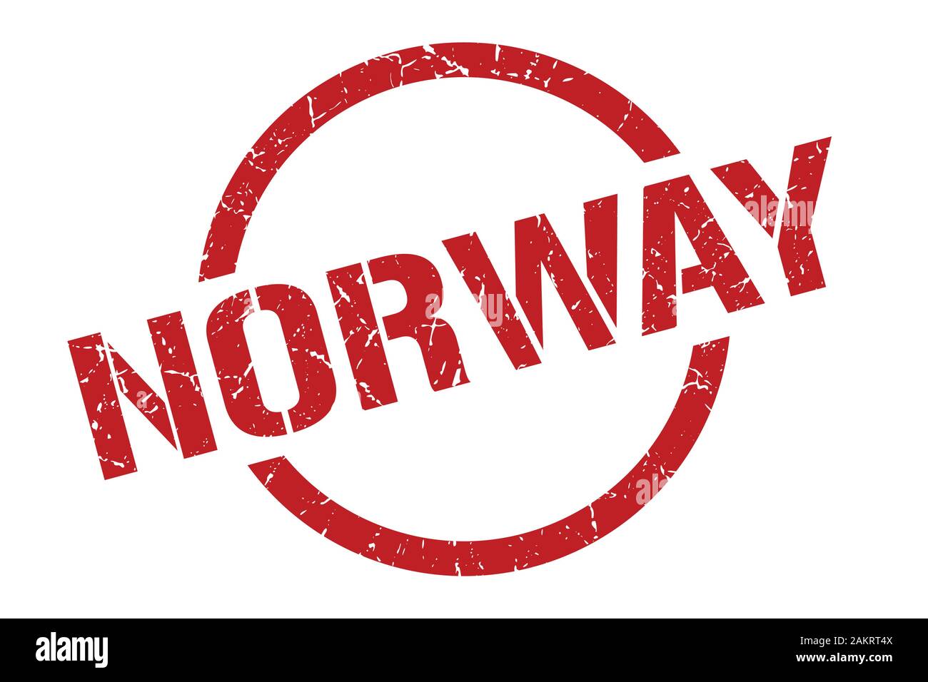 Norway stamp. Norway grunge round isolated sign Stock Vector Image ...