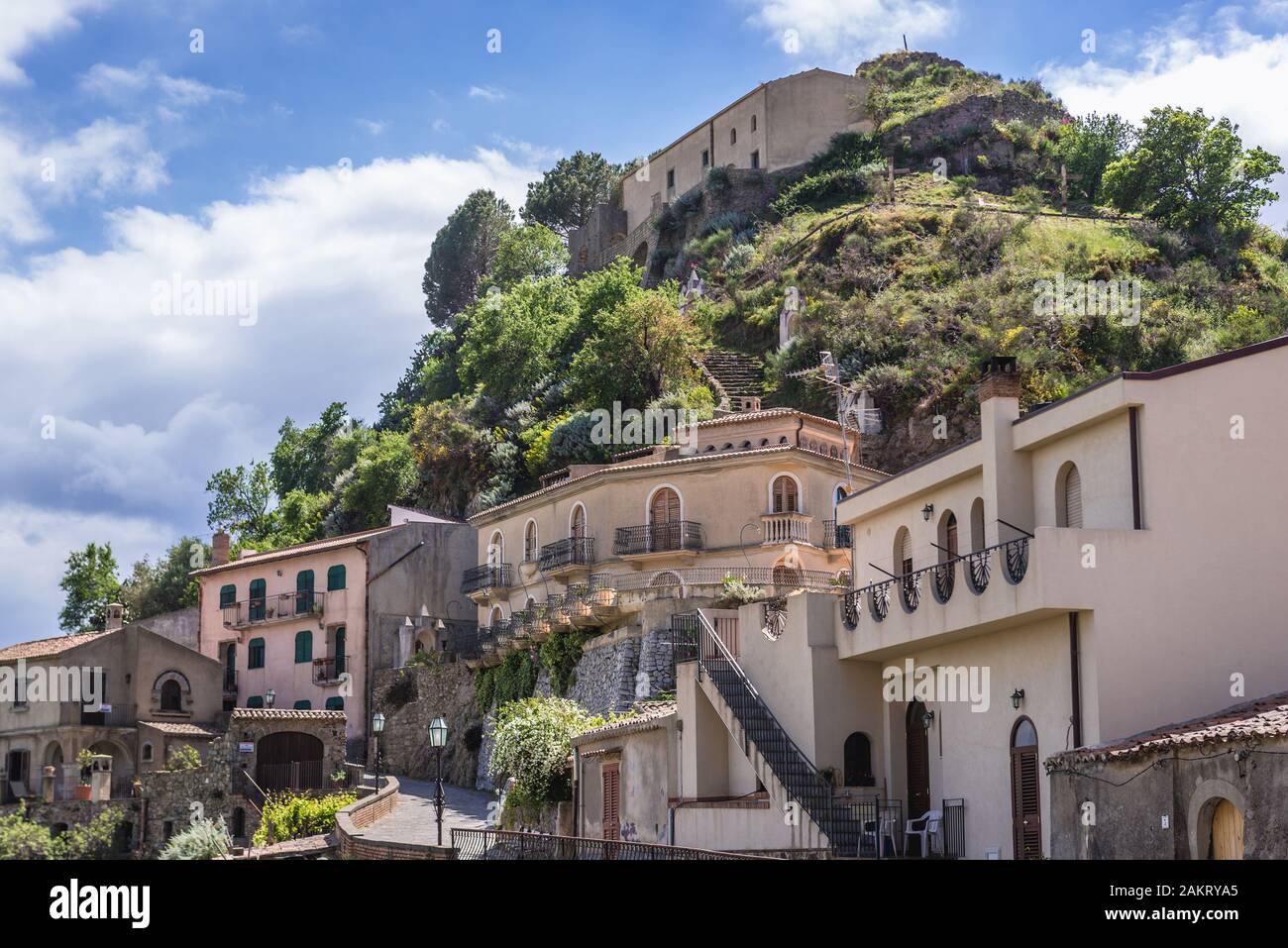 San Giovanni district with Chiesa del Calvario on Calvary Hill in ...