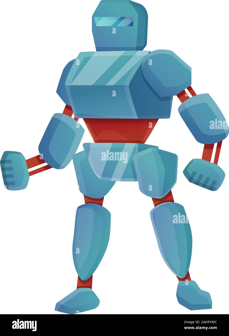 Spaceman robot icon. Cartoon of spaceman robot vector icon for web ...