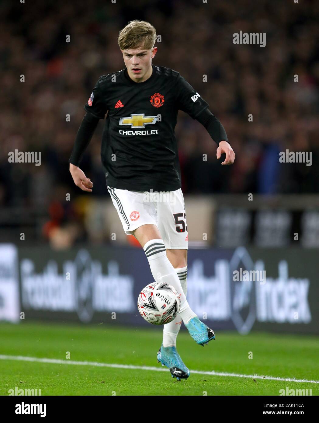 Manchester United's Brandon Williams Stock Photo - Alamy