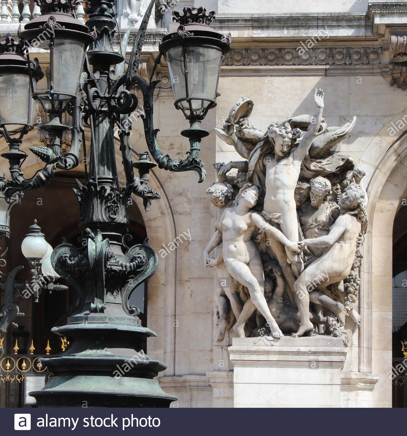 Jean Baptiste Carpeaux Sculpture Paris High Resolution Stock ...