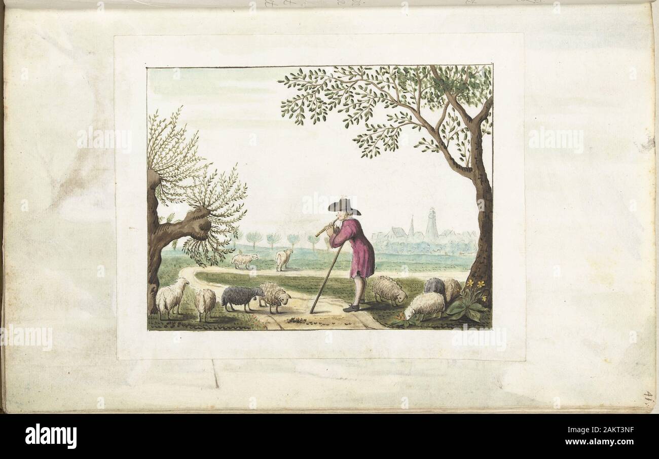 Flute Playing To Sheep High Resolution Stock Photography and Images - Alamy