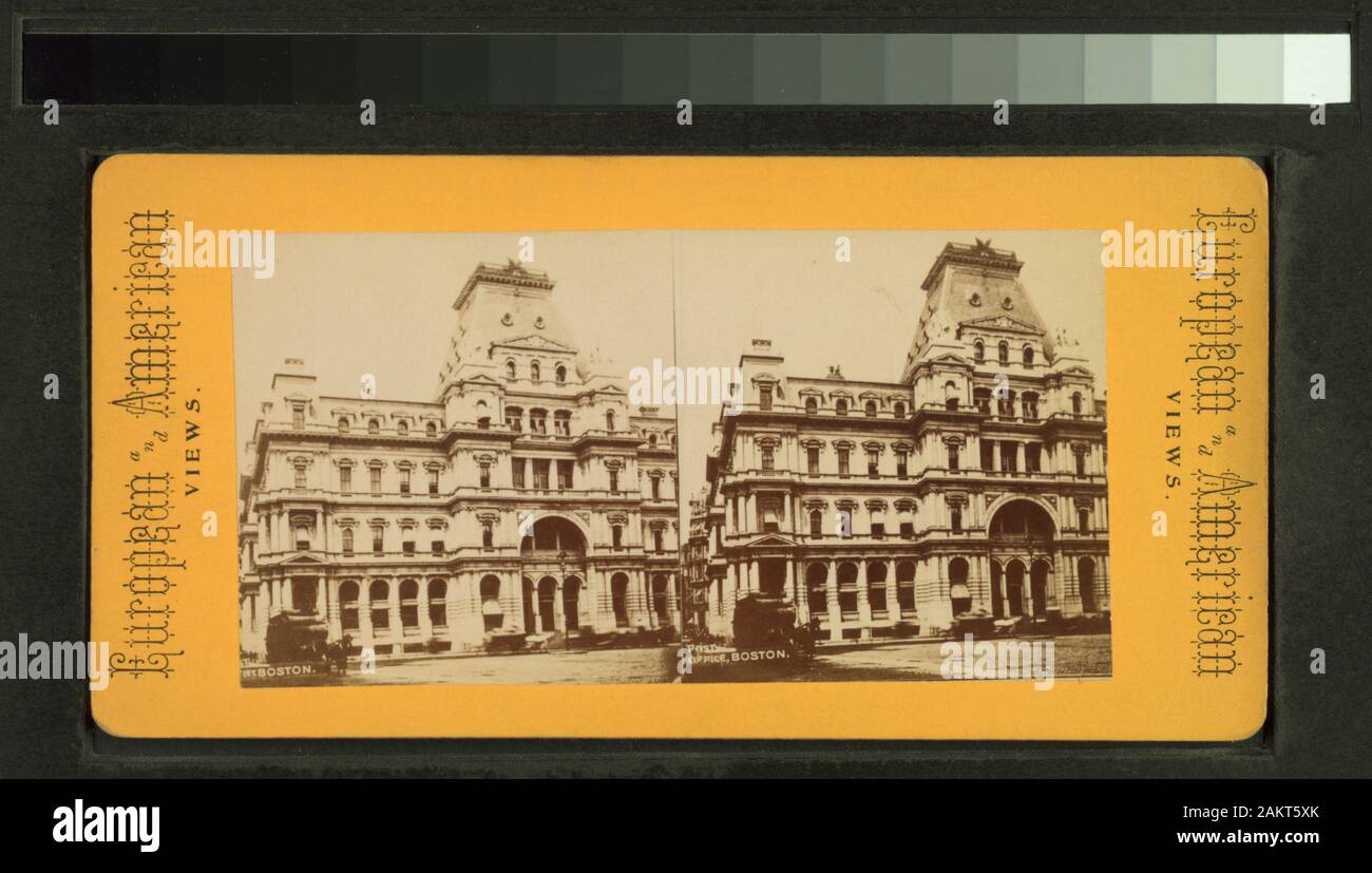 Historic post office boston 1800s hi-res stock photography and images ...