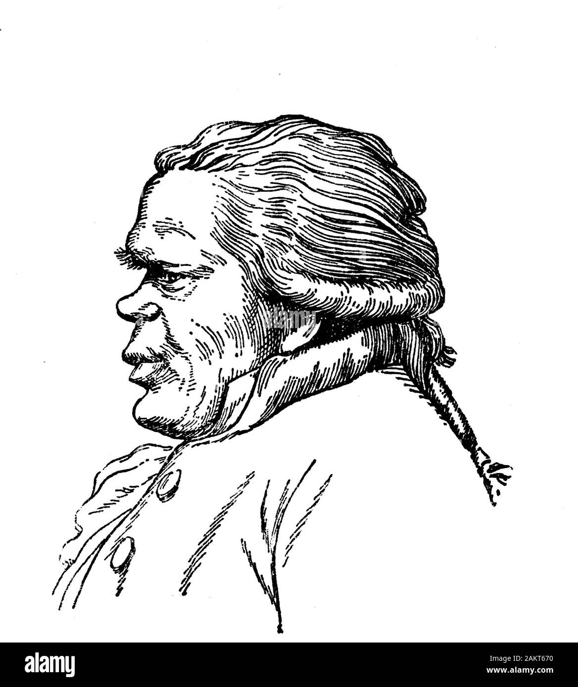 Georges Jacques Danton, 175-1794, was a leading figure in the early ...