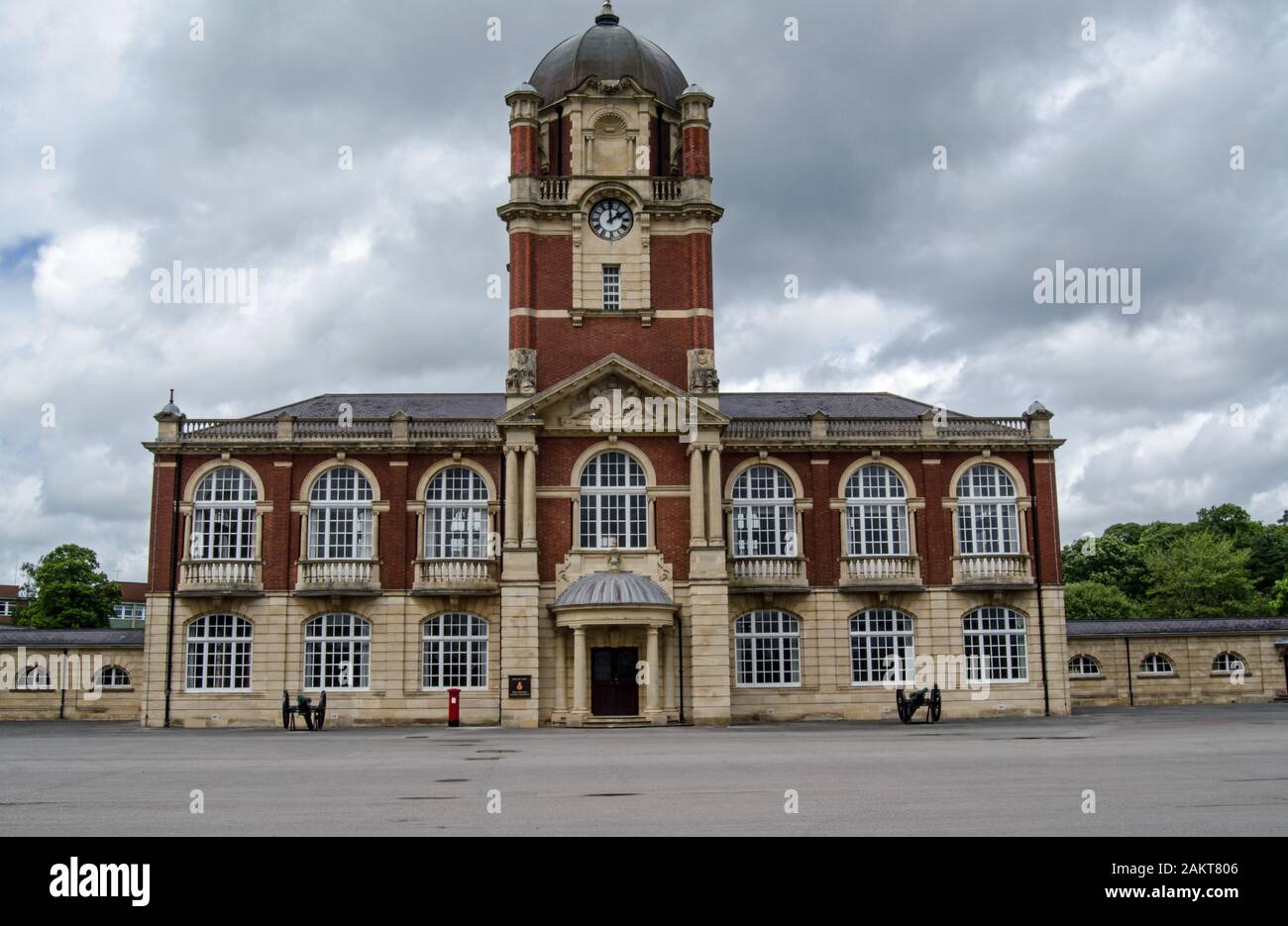 Historic Victorian building with clocktower forming part of New College ...