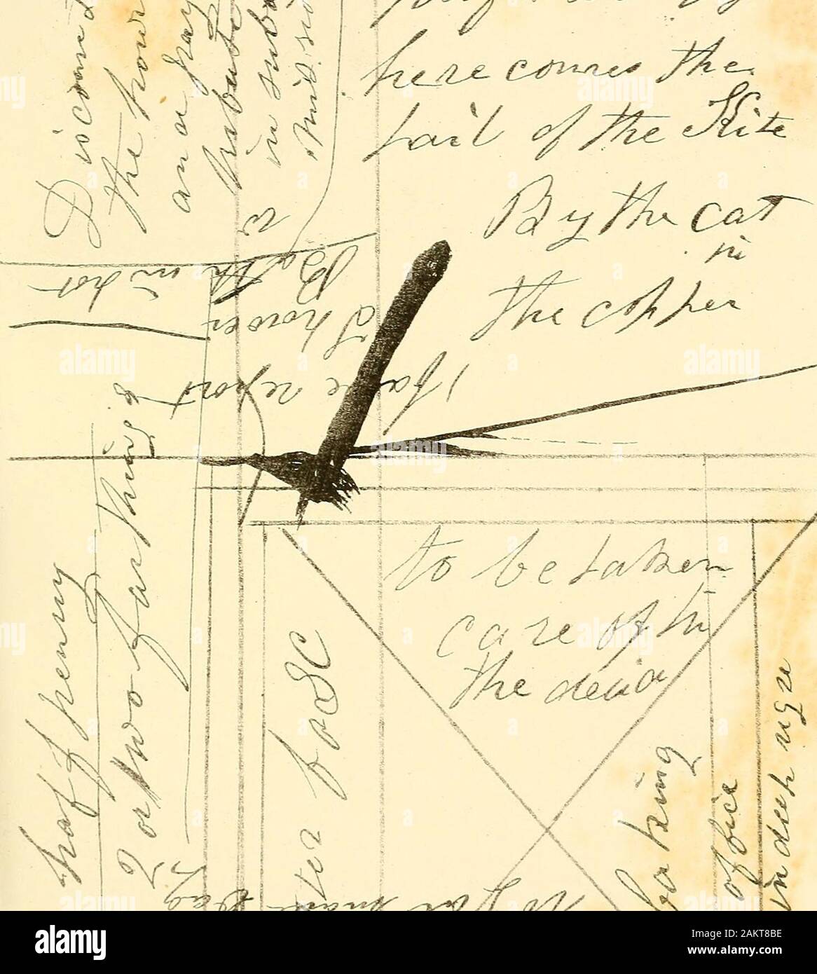 On the writing of the insane : with illustrations . ^^ Stock Photo - Alamy