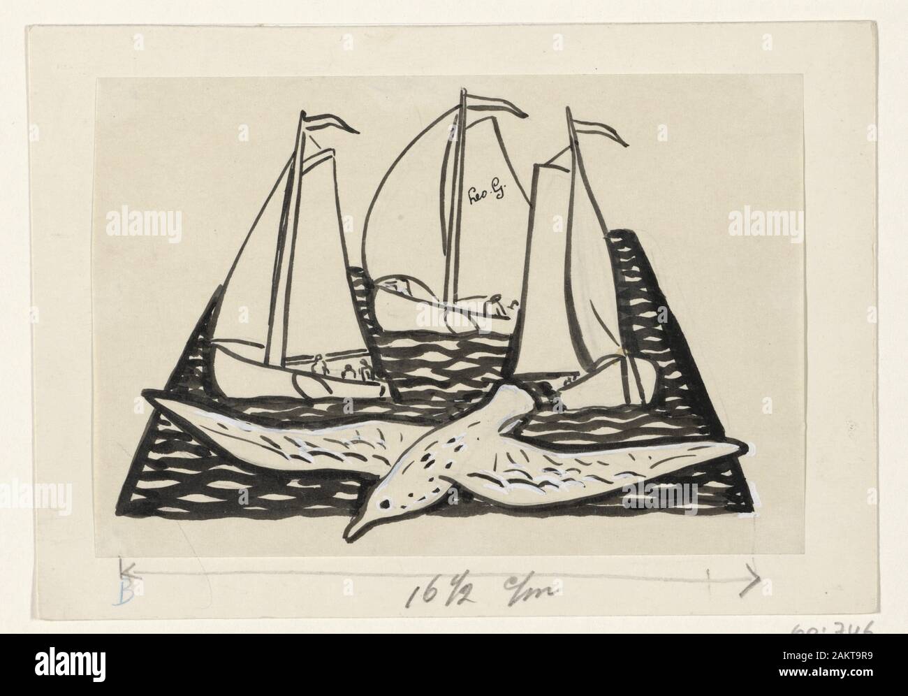 Vintage lithograph ships hi-res stock photography and images - Alamy