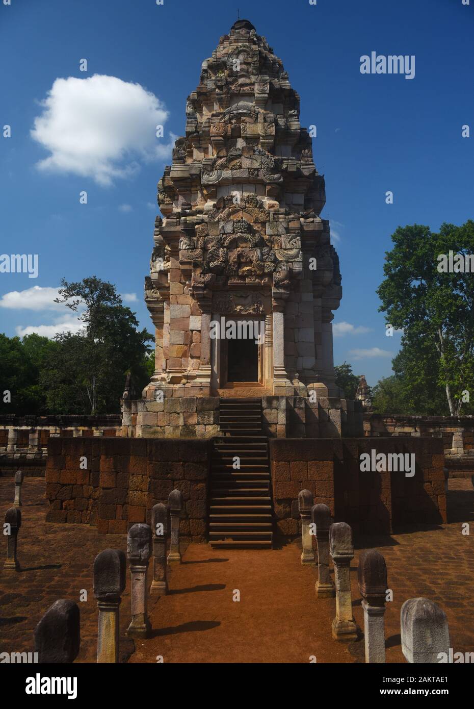 Sdok Kok Thom Khmer temple, Sa Kaeo Province, Thailand Stock Photo - Alamy