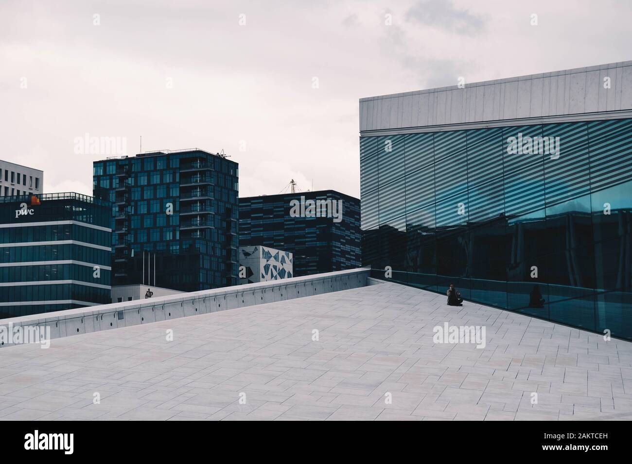 Oslo opera foyer norway hi-res stock photography and images - Alamy