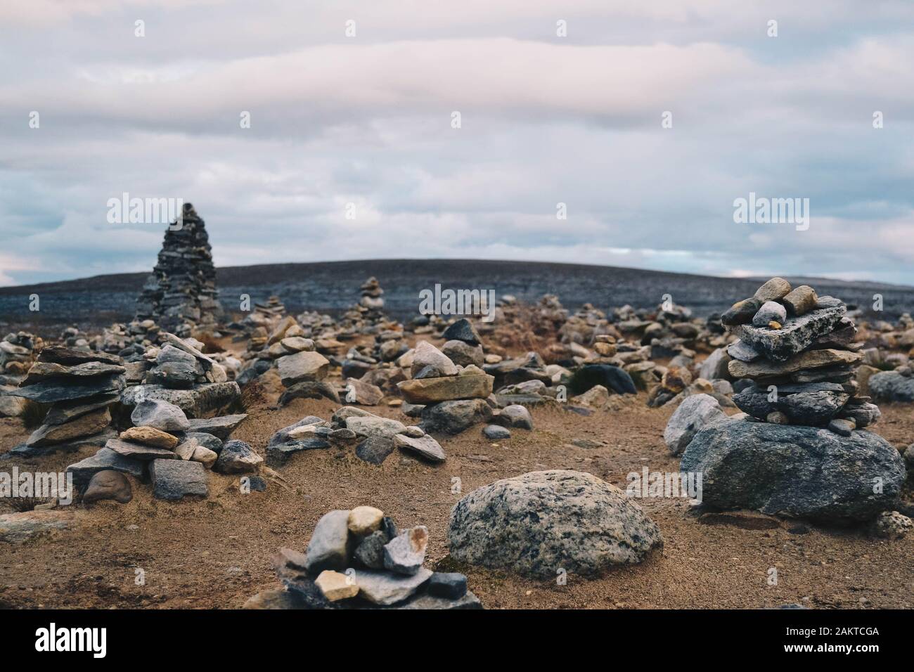 Stone Cairn Arctic High Resolution Stock Photography and Images - Alamy