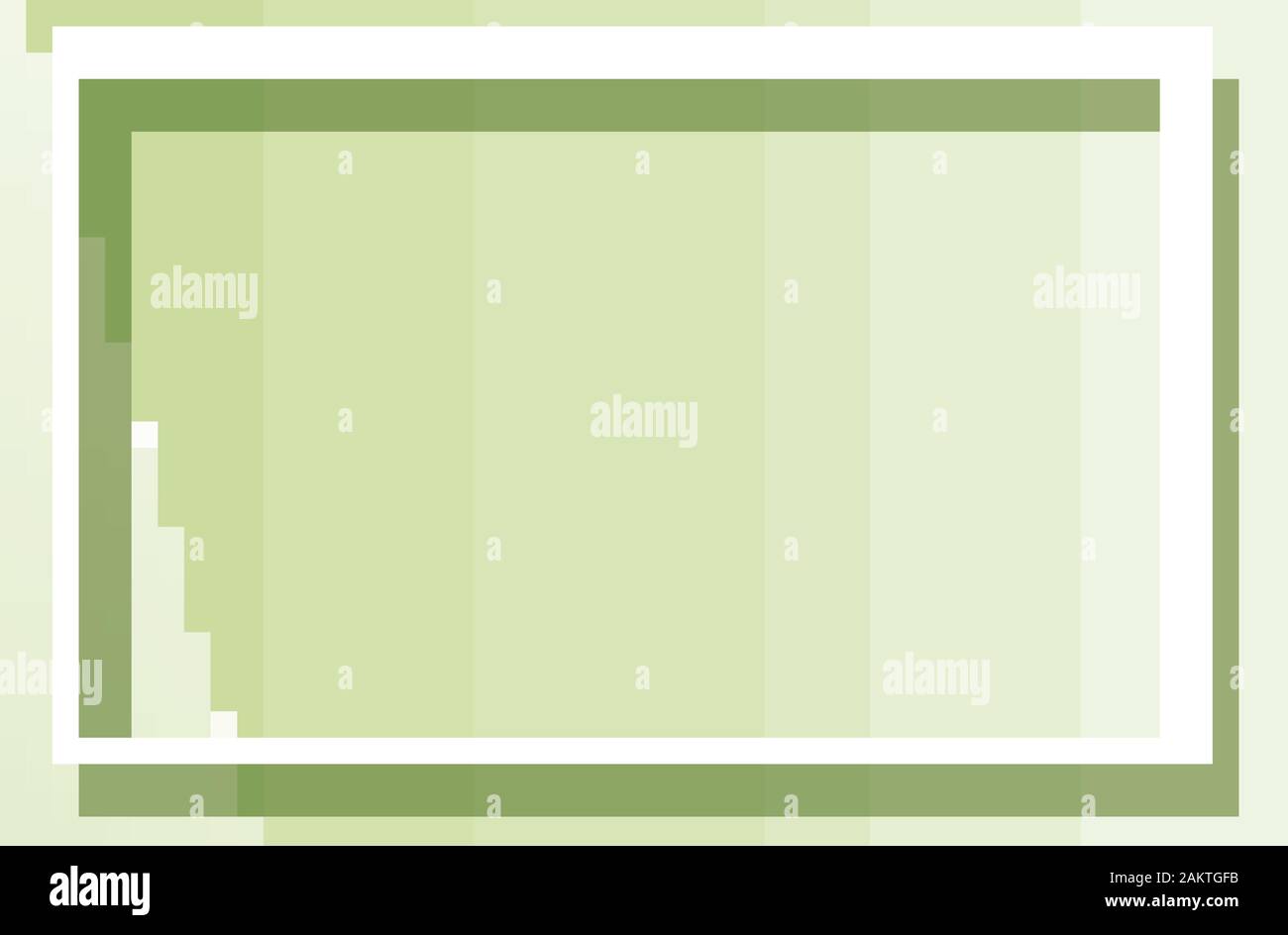 Green background with frame illustration Stock Vector Image & Art - Alamy